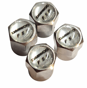 Polonez Caro Daewoo-FSO nakrętka wentyla z logo 4 sztuki | Felgi ...