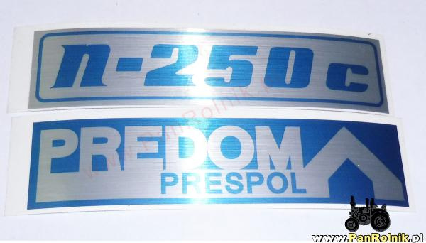 Niewiadów N 250C N250C 13 cm x 3,2 cm naklejka nowszy model naklejki ...